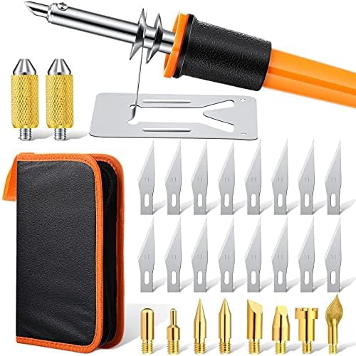 30 Pieces Electric Hot Knife Cutter Tools Multipurpose Knife Stencil ...