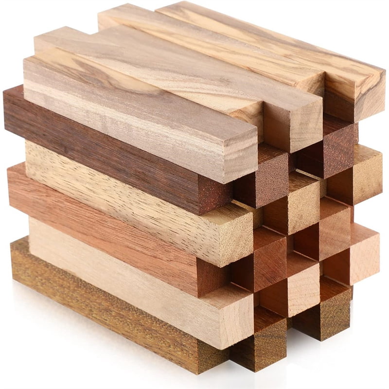 30 Pieces Exotic-Wood Blanks Pen Turning Supplies DIY Crafts Pen ...