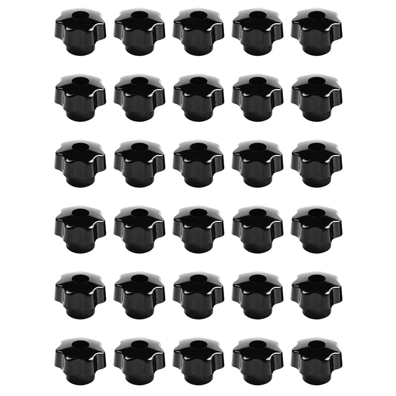 30 Pieces Grip Knobs, Female Thread Diameter 8mm, Diameter 40mm ...