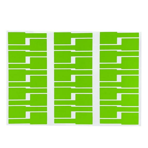 30 Pieces Laser Printer Cable Labels Sticker Waterproof Tags Self ...
