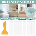 30 Pieces Shower Floor Non Slip Swimming Pool Sticker with Orange ...
