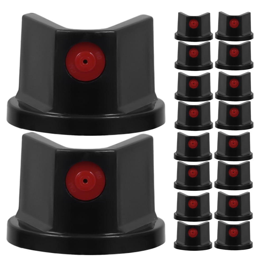 HEMOTON Black Spray Paint Nozzle Tips for Home Use ABS Material Wide ...