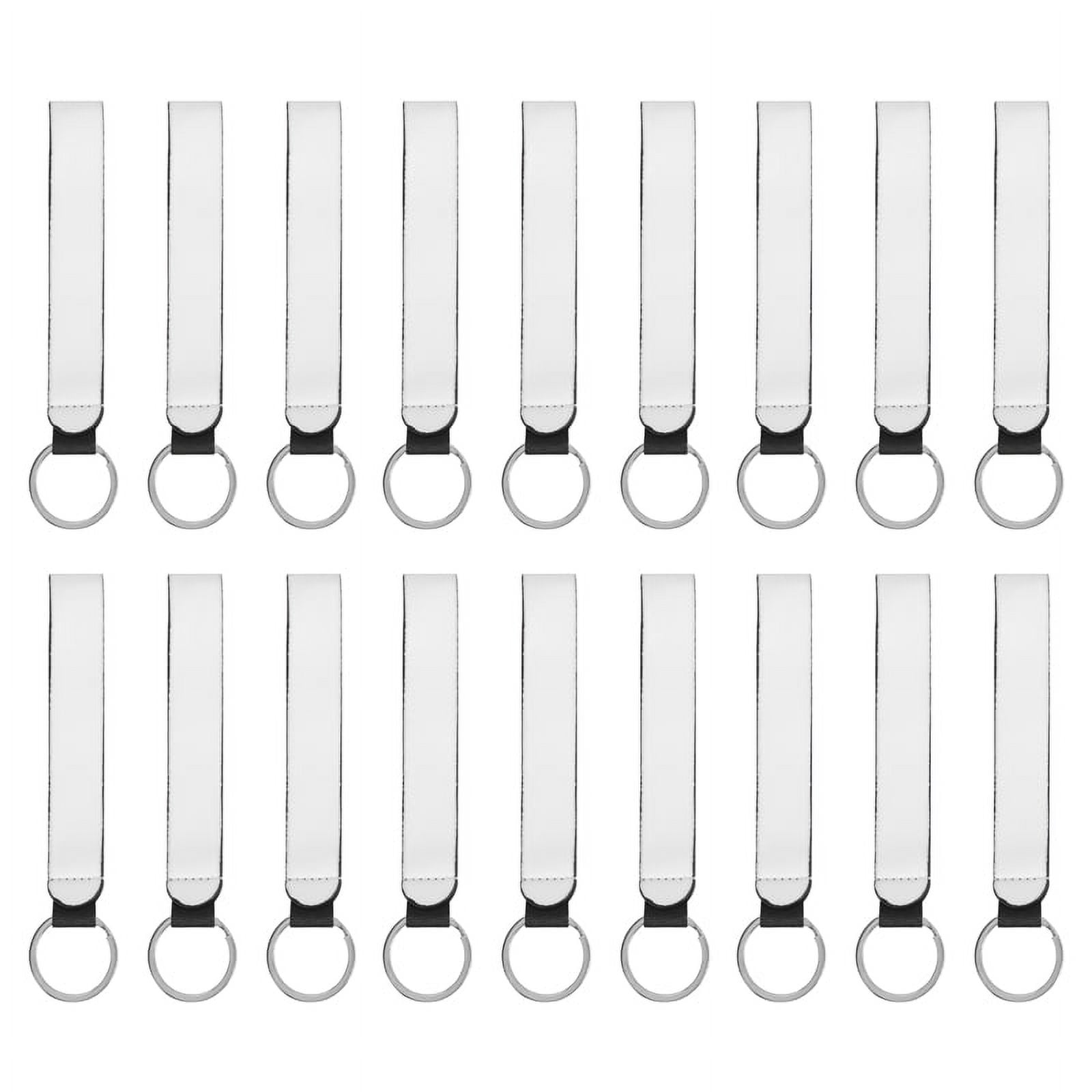 30 Pieces Sublimation Blank Wristlet Lanyards Strap Wristlet Keychain ...