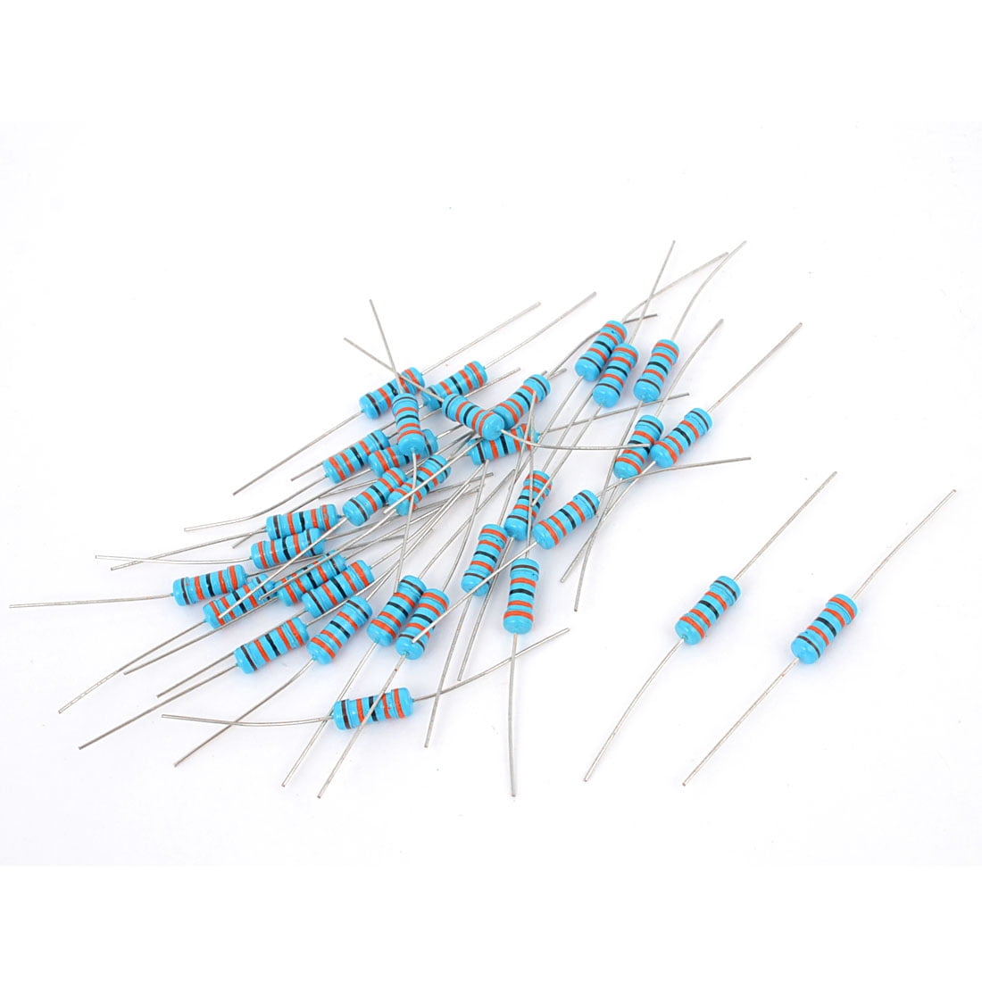 30 Pieces Through Hole 1W 1% Tolerance 330K Ohm Metal Oxide Film ...