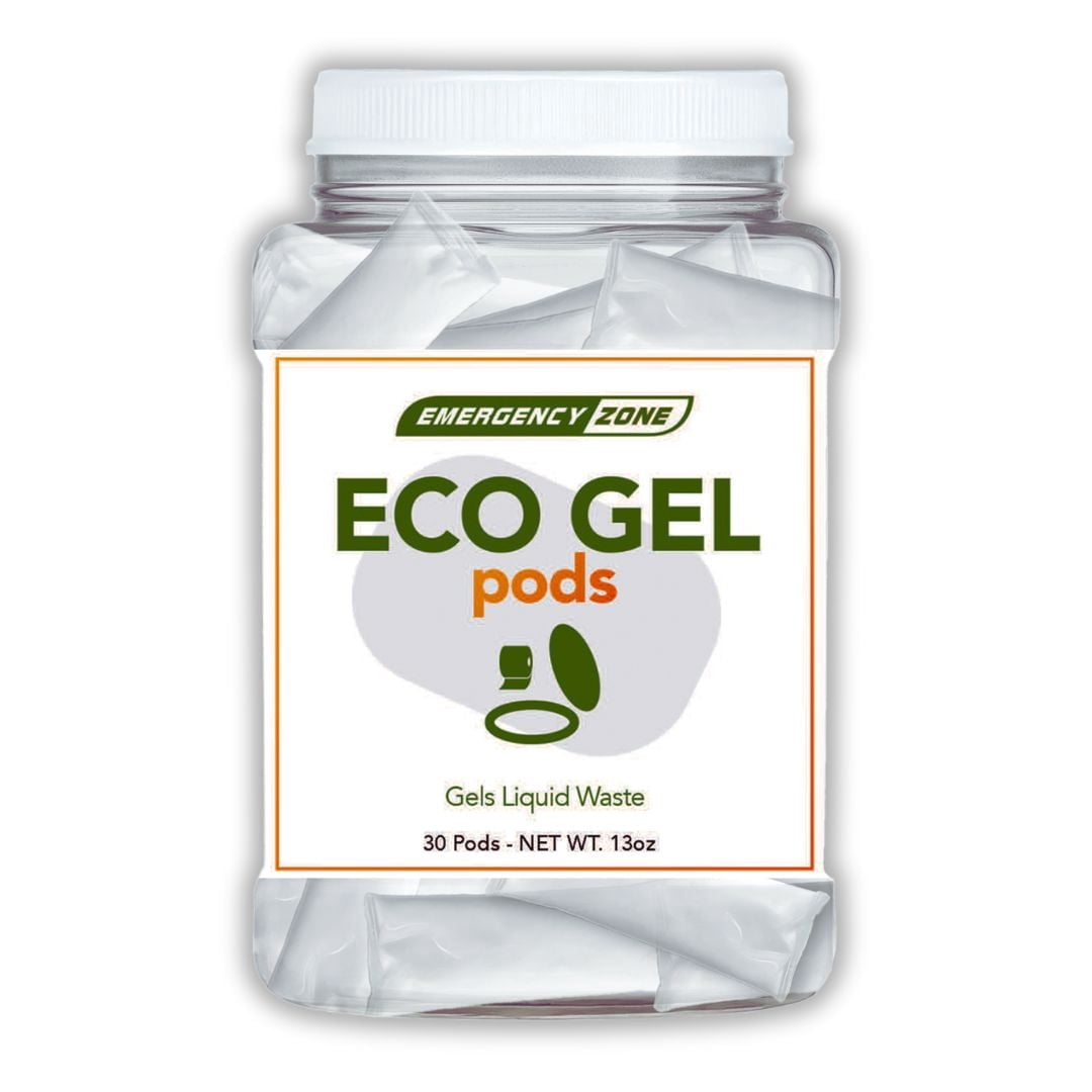 [30 Pods] Eco Gel Pods Porta-a-Potty Chemicals | Quick Poo Gel ...