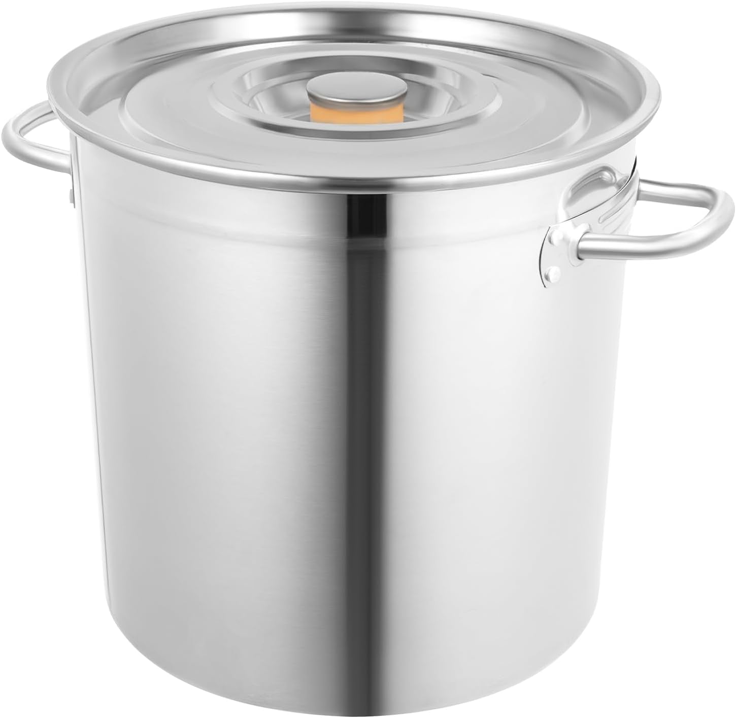30 Quart Canning Pot Stainless Steel Soup Pot with Lid, Deep Stock ...