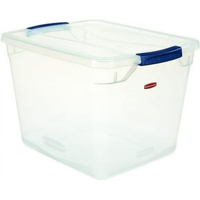 Plastic Totes in Plastic Storage Bins & Boxes | Clear - Walmart.com