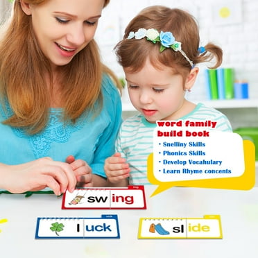 Word Family Flip Book - Educational - 37 Pieces - Walmart.com