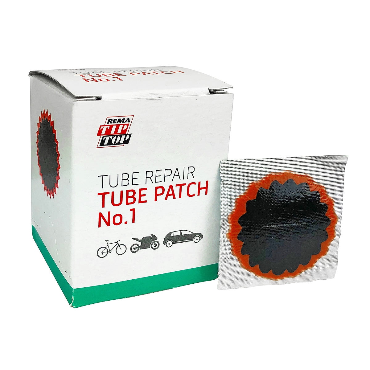 30 Rema Tip Top No. 1 Round Patch - Flat Tire Tube Puncture Repair Kit ...
