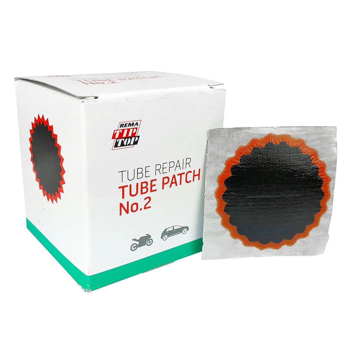 Rema Tip Top 30 No. 2 Round Patches - Flat Tire Tube Puncture Repair ...
