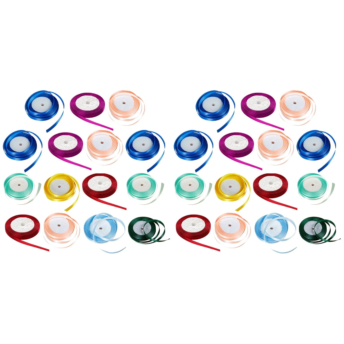 30 Rolls Ribbon Craft for Gift Wrapping Flower Bouquet Valentines Day ...