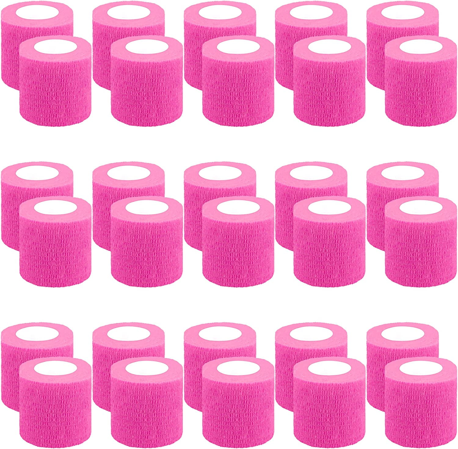 30 Rolls Self Adherent Wrap Stretch Bandages Self Adhesive Bandage Wrap ...