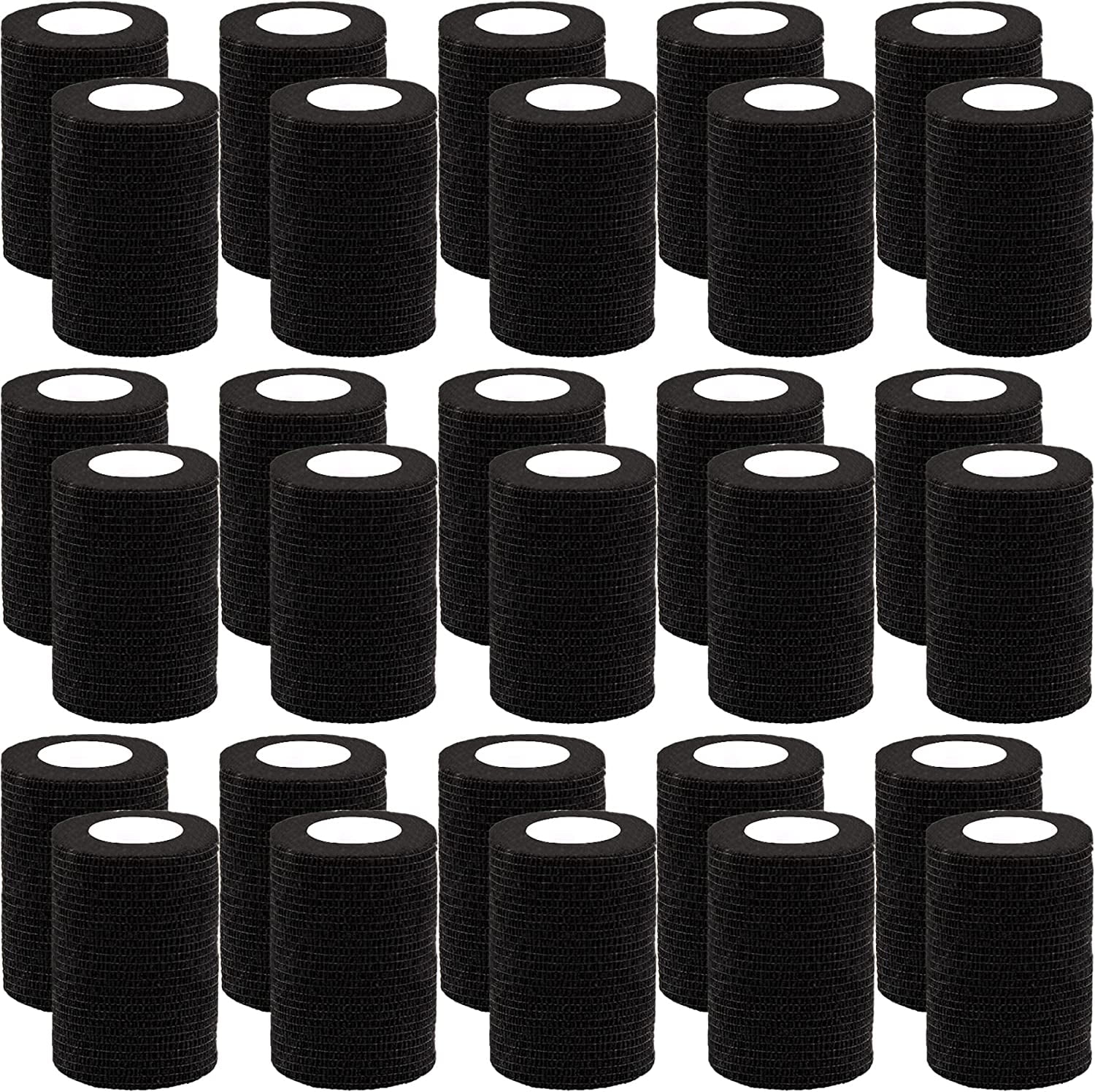 30 Rolls Self Adherent Wrap Stretch Bandages Self Adhesive Bandage Wrap ...