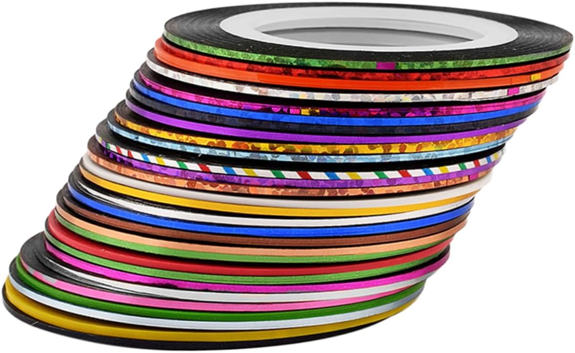 30 Rolls nail art decals nail stickers for nail art nail art stickers ...