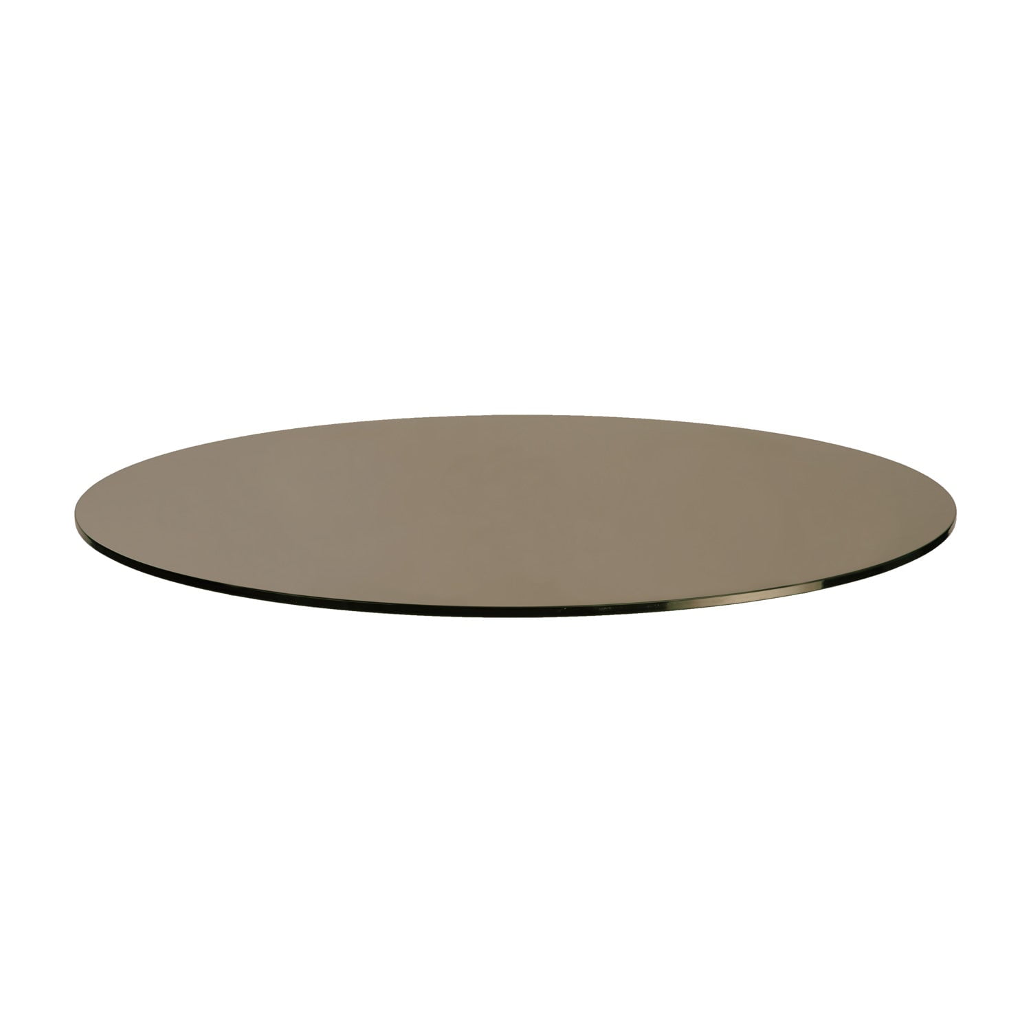 30" Round Bronze Tempered Glass Table Top By Spancraft Glass - Walmart.com