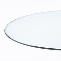 25" Round Clear Tempered Glass Table Top By Spancraft Glass - Walmart.com