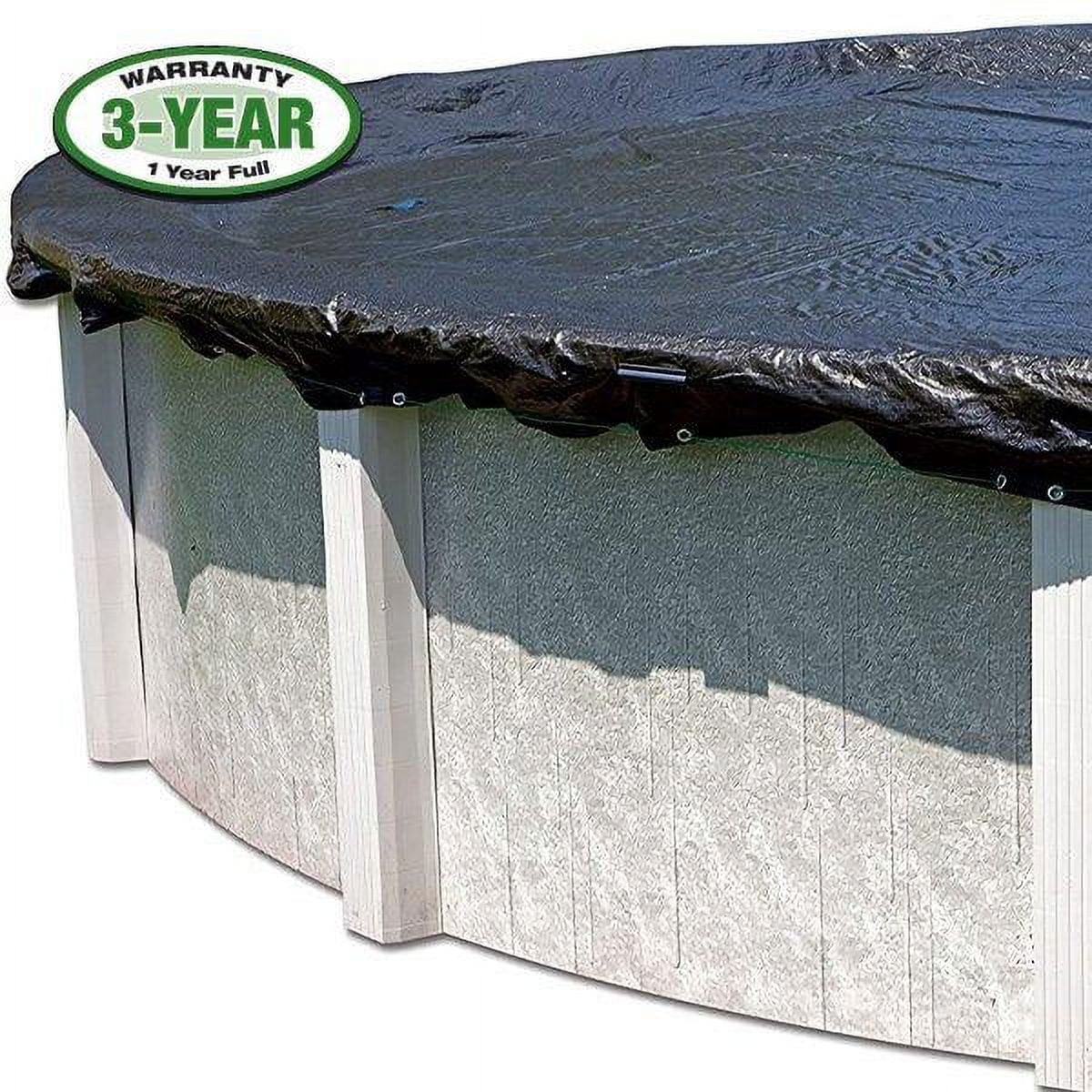 30' Round Pool / 33' Round Above Ground Winter Pool Cover ...