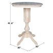 International Concepts Extendable Bar Table in Espresso - Walmart.com