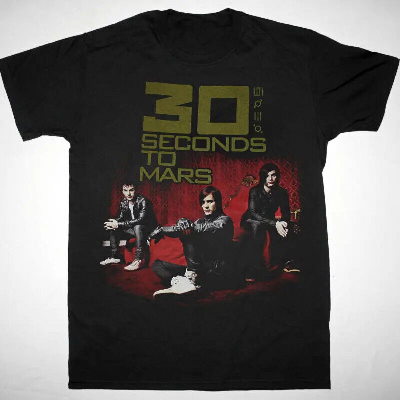 30 SECONDS TO MARS BAND, A BEAUTIFUL LIE WORLD TOUR 2014 T-SHIRT YA331 ...