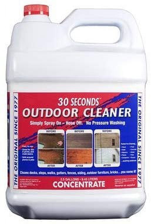30 SECONDS Biodegradable Outdoor Cleaner Concentrate - All Purpose - 2. ...
