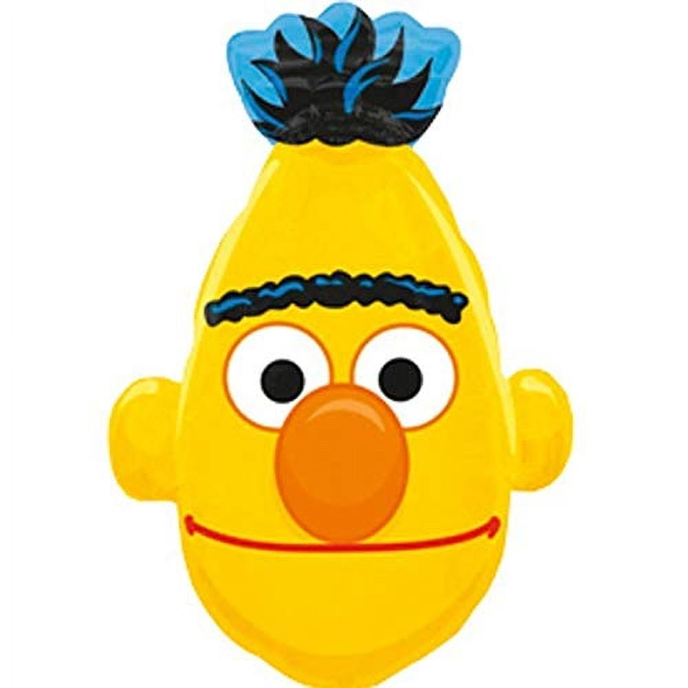 30" Sesame Street Bert Foil Balloon Super Shape - Walmart.com