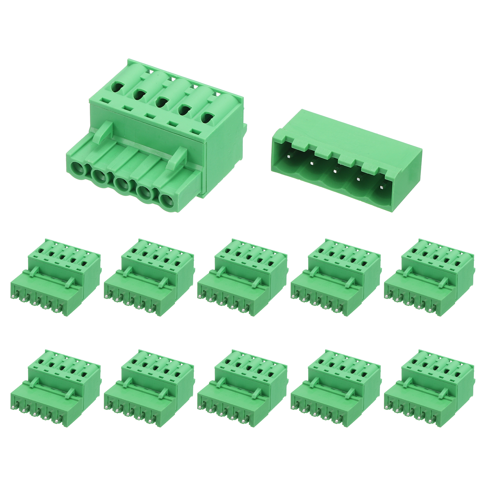 30 Set 2-Pin 5.08mm Pitch PCB Mount Screw Terminal Block Connectors for ...