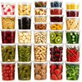 30 Sets (60-) Disposable Storage Containers with , , Leakproof ...