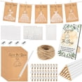 30 Sets Guess The Dress Bridal Shower Games for Guests Include Wedding ...