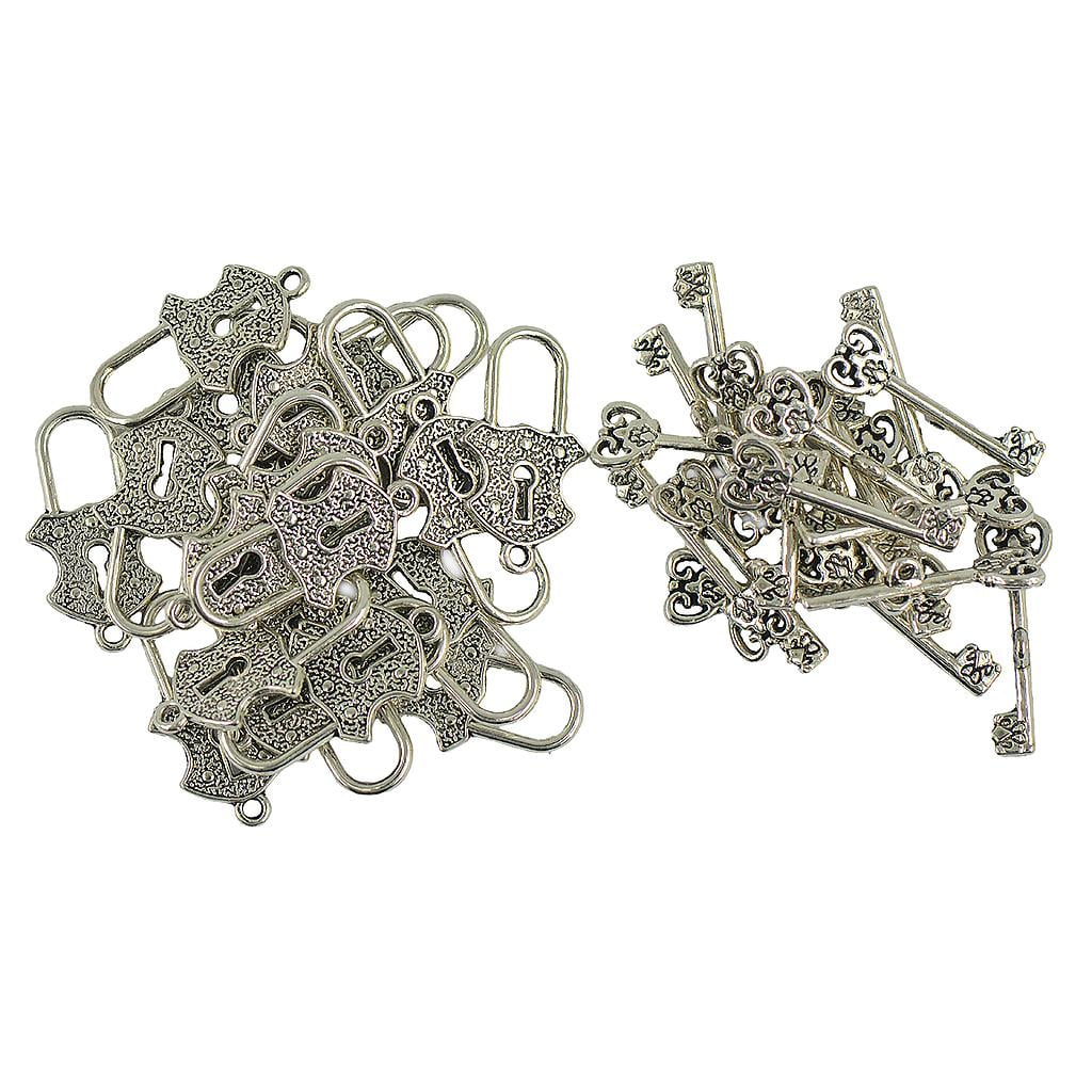 30 Sets Key Lock ''OT'' Toggle Clasps Charms Jewelry Making Findings ...