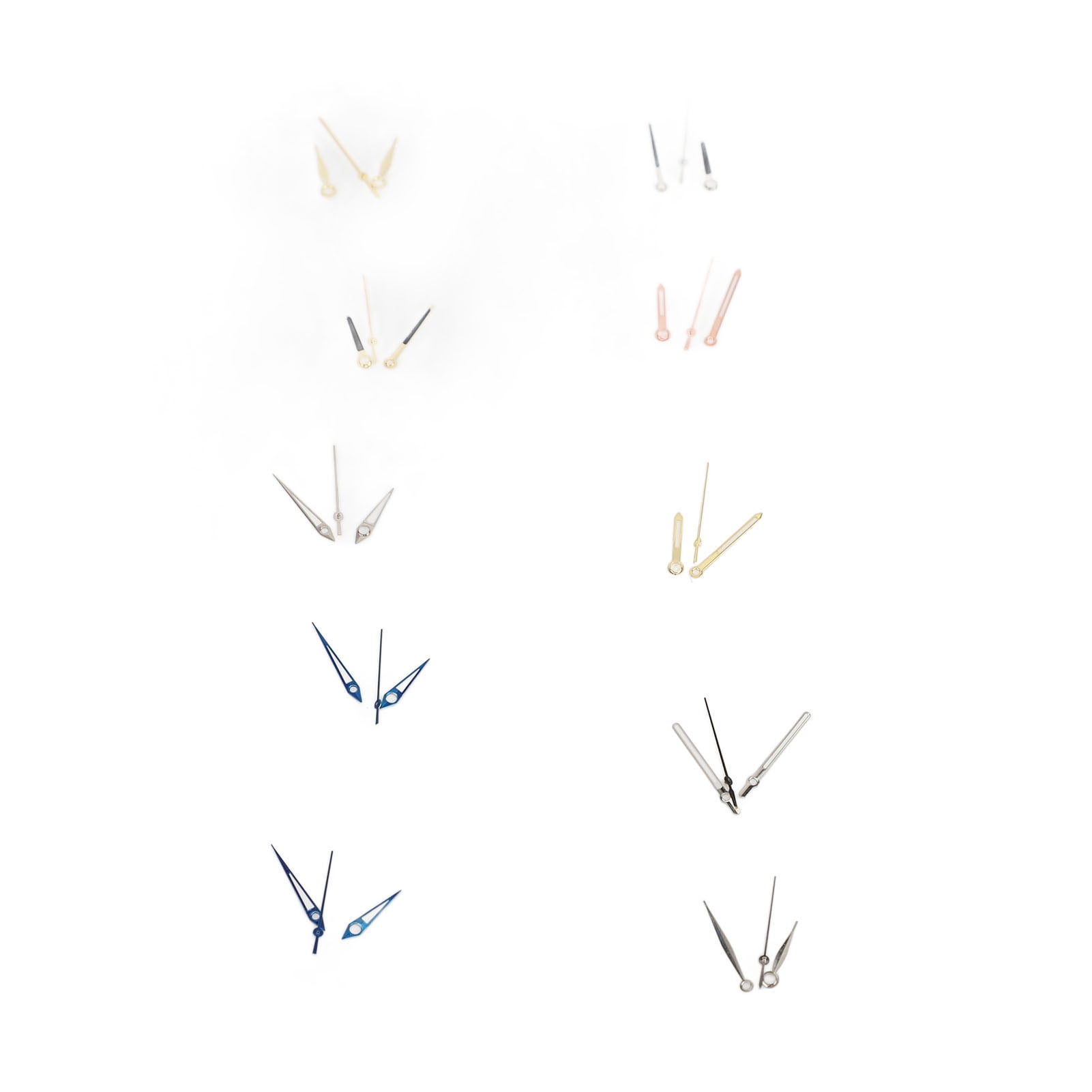 30 Sets Metal Watch Hands Replacement Kit for 8200 8205 Quartz Movement ...
