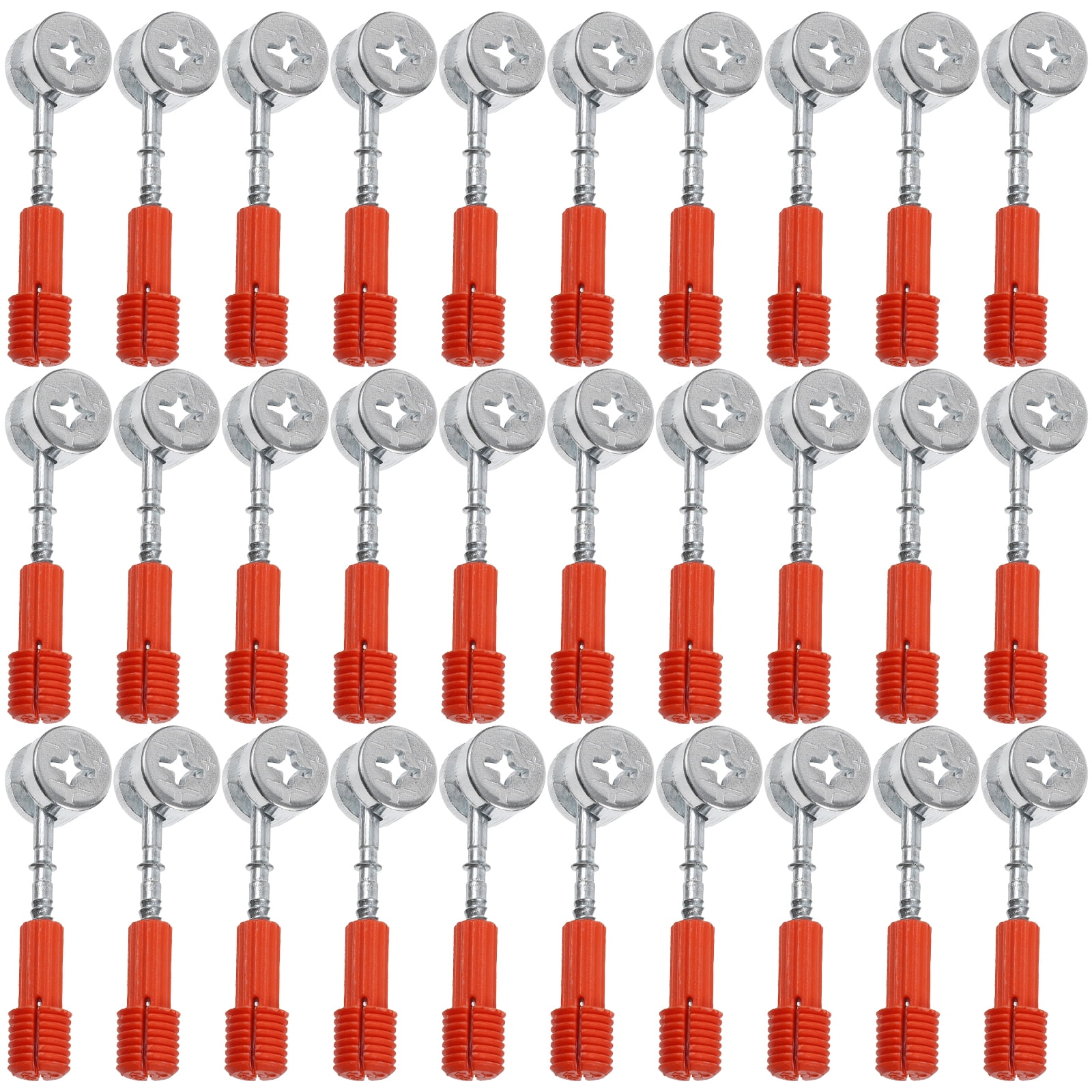 30 Sets Three-in-one Connector Furniture Bolts Cabinet Connectors Cam ...