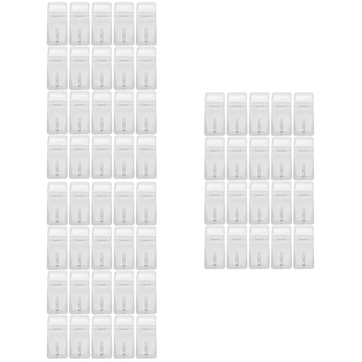 30 Sets Transparent Lock Hasp Buckles Clear Gate Kids Safety Locks ...