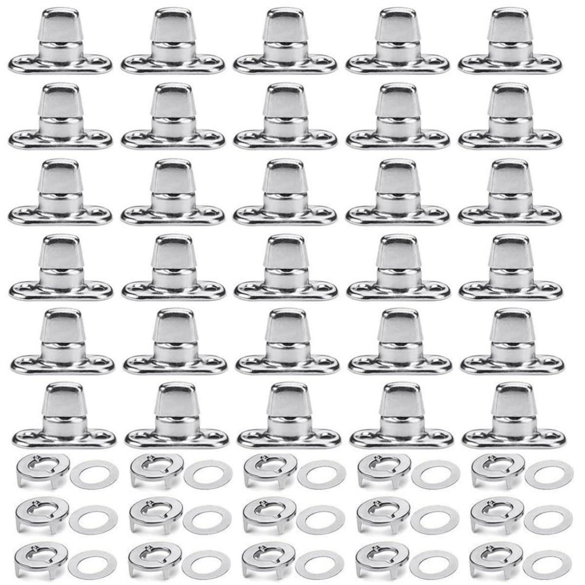 30 Sets Twist Lock Fasteners, Marine Grade Quarter Turn Fasteners ...