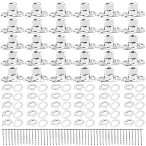 , 30 Sets Twist Lock Fasteners Marine Turn Button Eyelet and Stud for ...