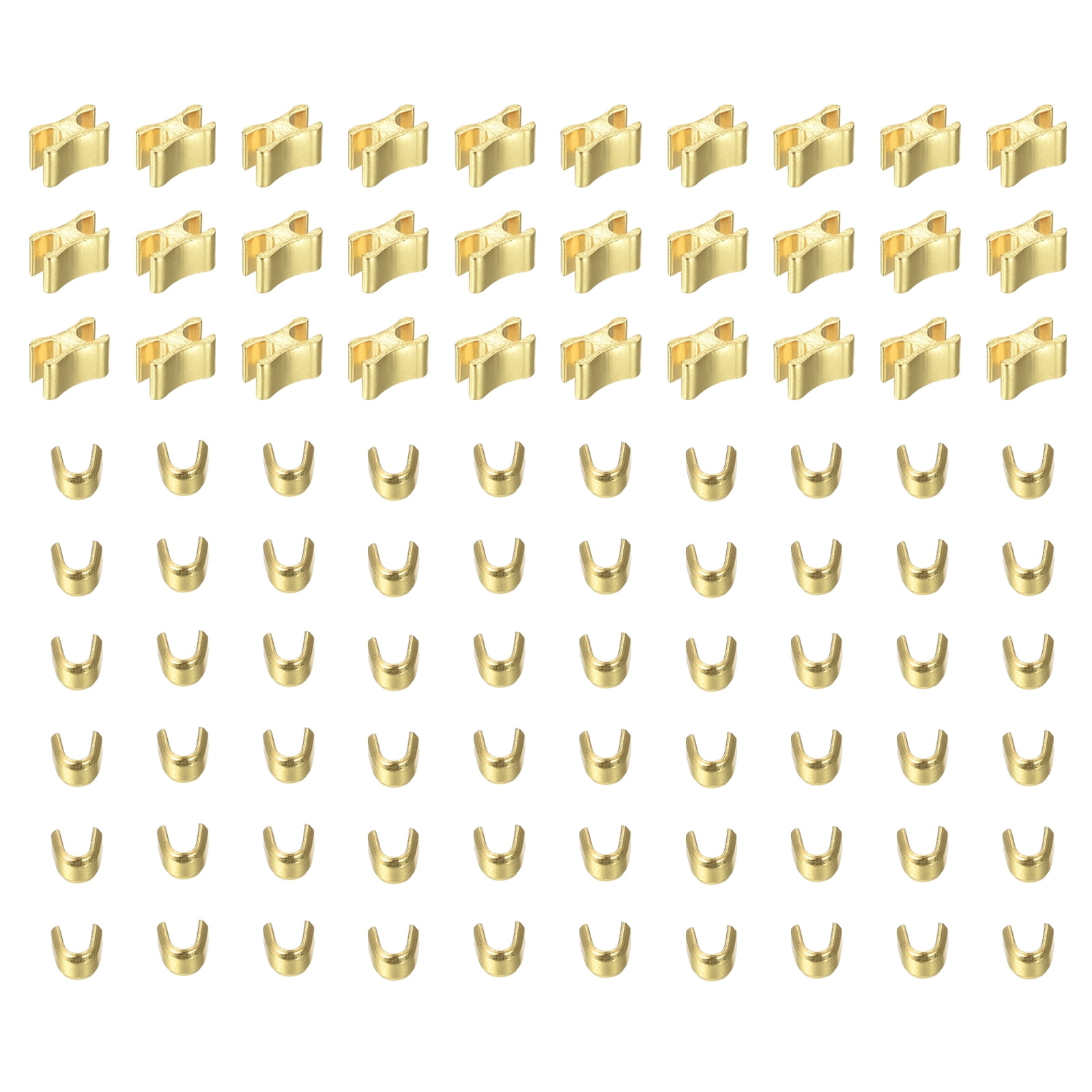 30 Sets Zipper Slider Retainers, #3 Top Stoppers & Bottom Stops for ...