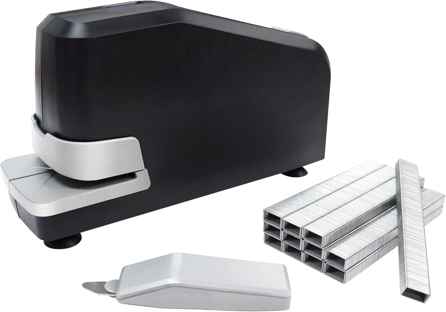 30 Sheet Electric Stapler Value Pack - Heavy Duty, No-Jam with , Black ...