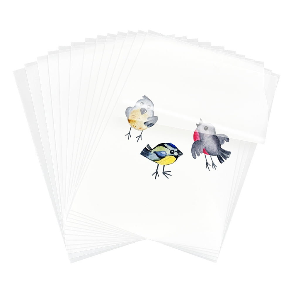 30 Sheets A4 DTF Transfer Film Blank Iron on Vinyl for Printers DTF ...