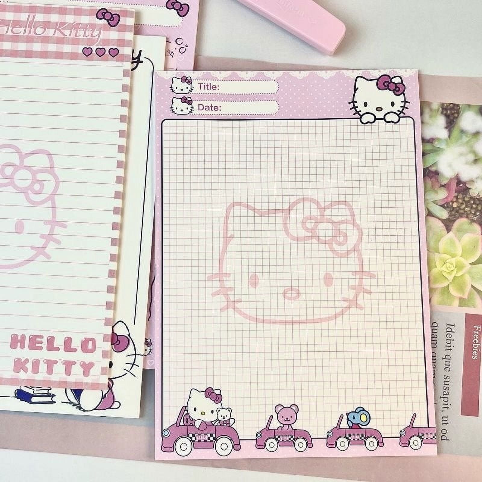 30 Sheets/Book Kawaii Hello Kitty Convenience Book Sanrio Tearable Note ...