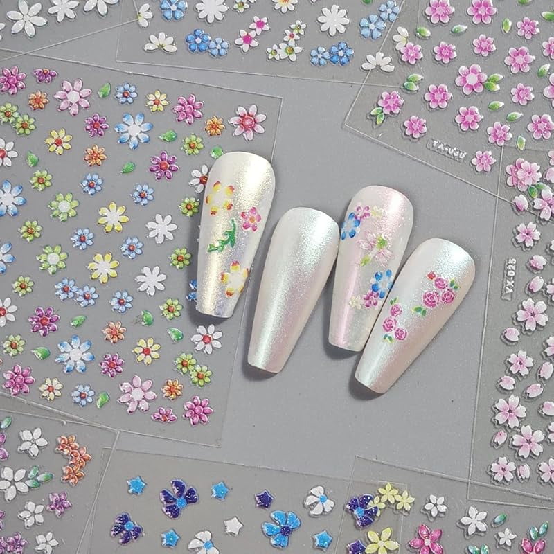 30 Sheets Easter Nail Stickers Easter Bunny Nail Art Rabbit Egg Chick ...