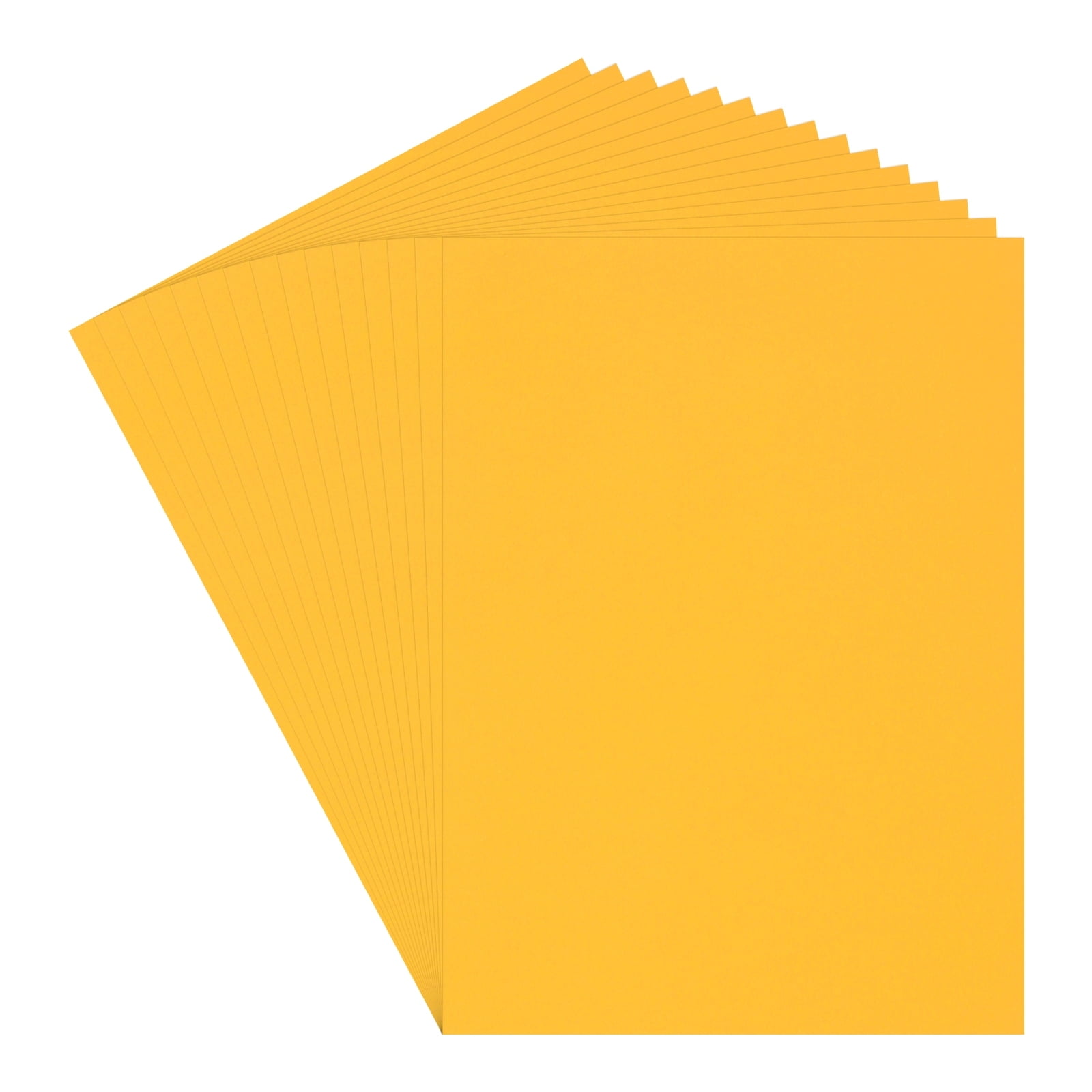 30 Sheets Golden Yellow Cardstock 9" x 11" Card Stock Printer Paper for ...