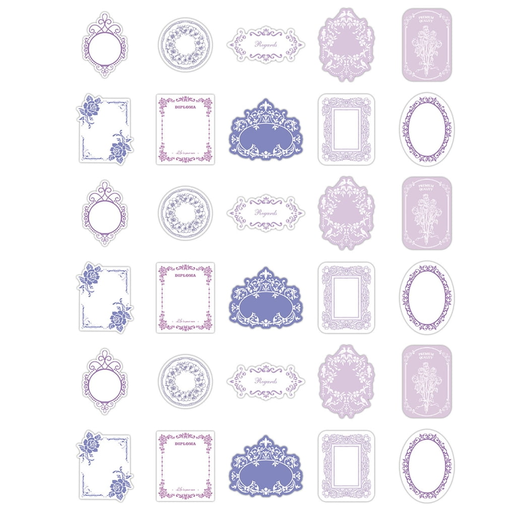 30 Sheets Retro Memos Pad Craft Paper Framework Notepads Decoration ...