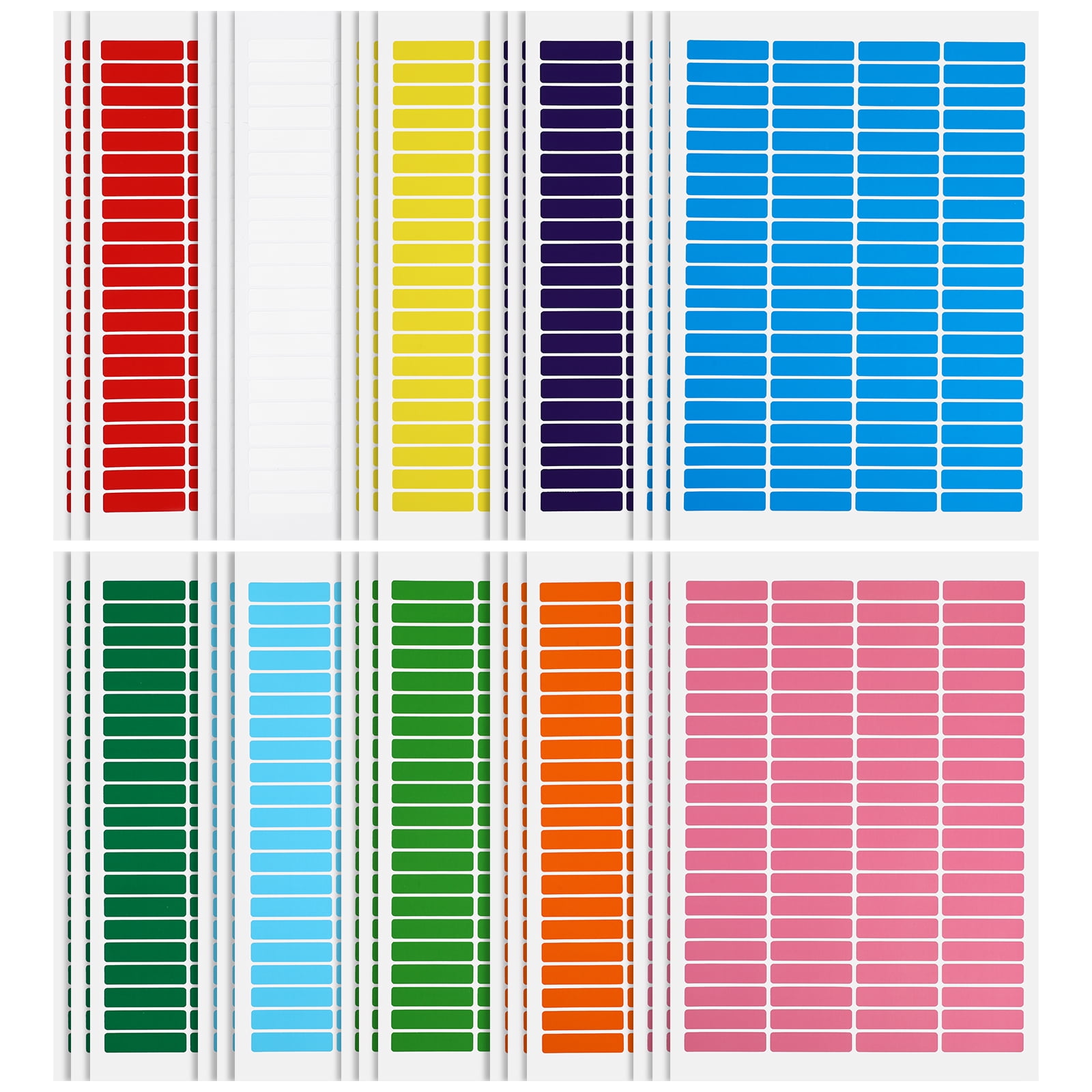 unbranded 30 Sheets Polishing Strip Buffer Self-adhesive Label Student ...