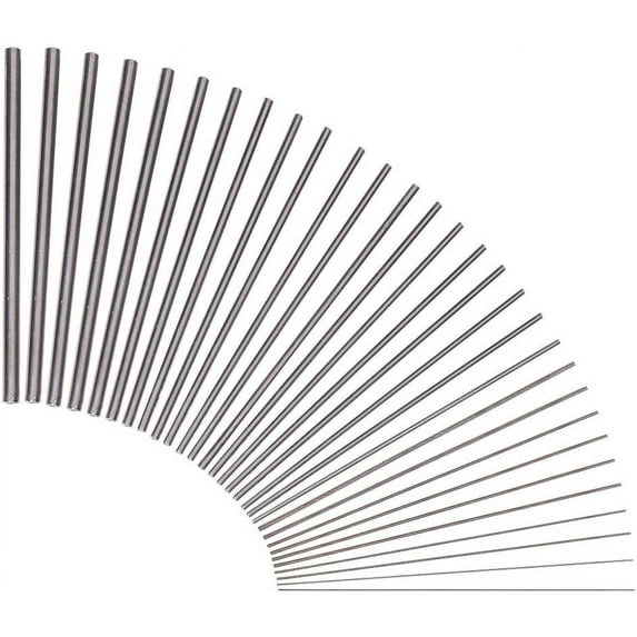 30 Size Mandrels Stainless Steel Mandrel Dowels Jewelry Making Tool for ...