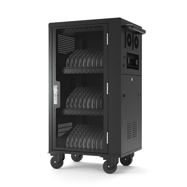 Luxor Mobile 30-Slot Cart for Laptops, Tablets, iPads, and Chromebooks ...