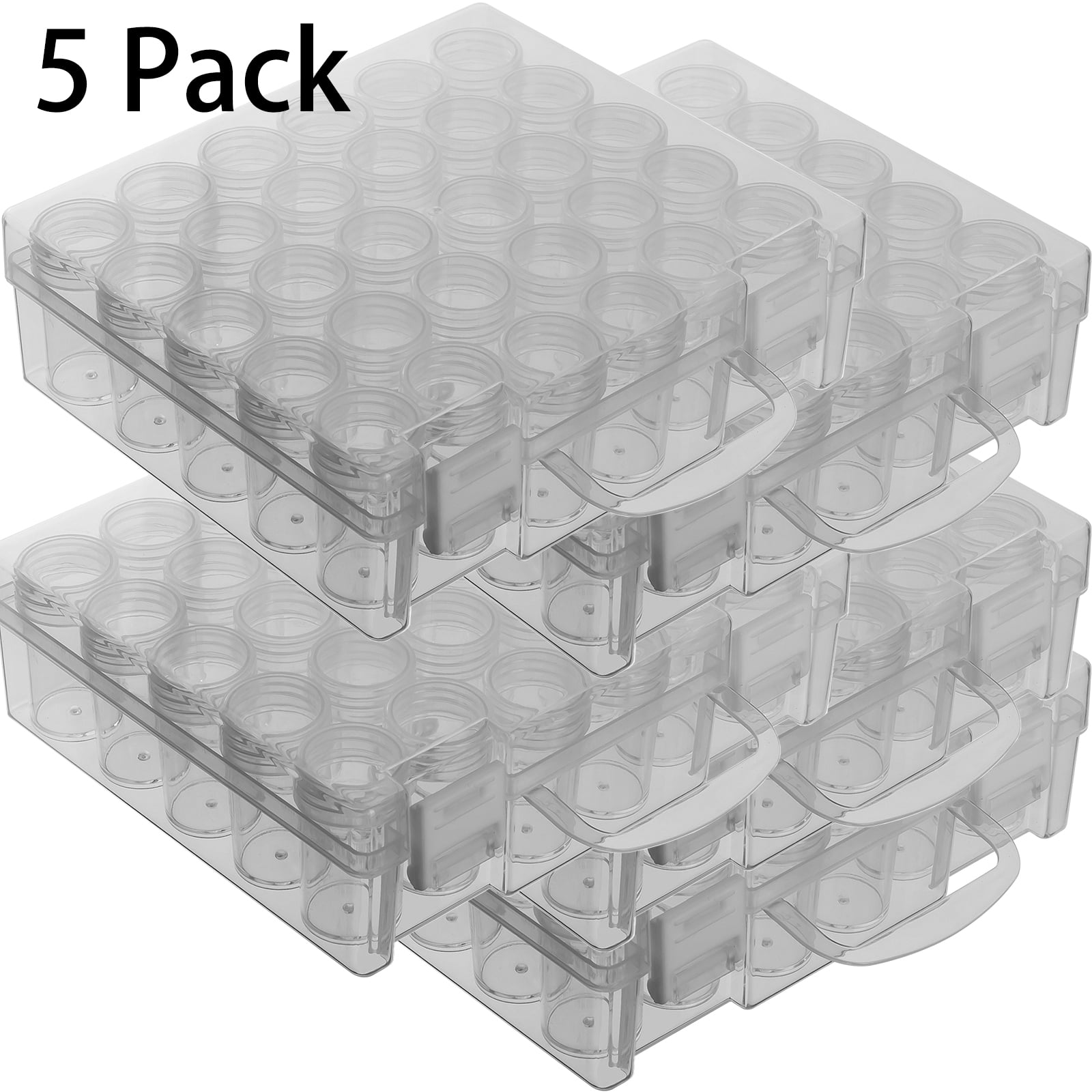 30 Slots Bead Organizer Box, Diamond Painting Storage Containers, Bead ...