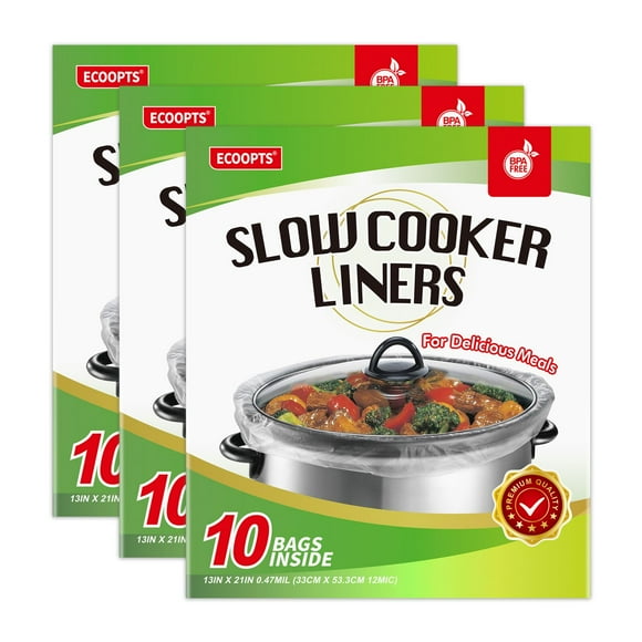 Slow Cooker Liners in Paper & Plastic - Walmart.com