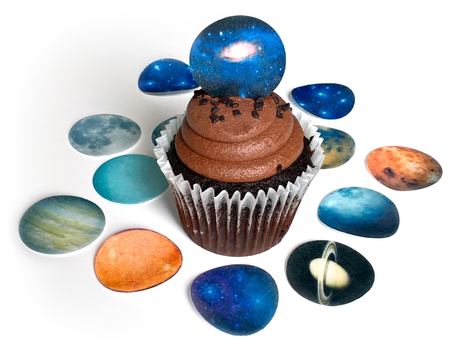 Cupcakes That Look Like Planets
