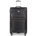30" Softside Large Checked Luggage Lightweight Expandable Suitcase with ...