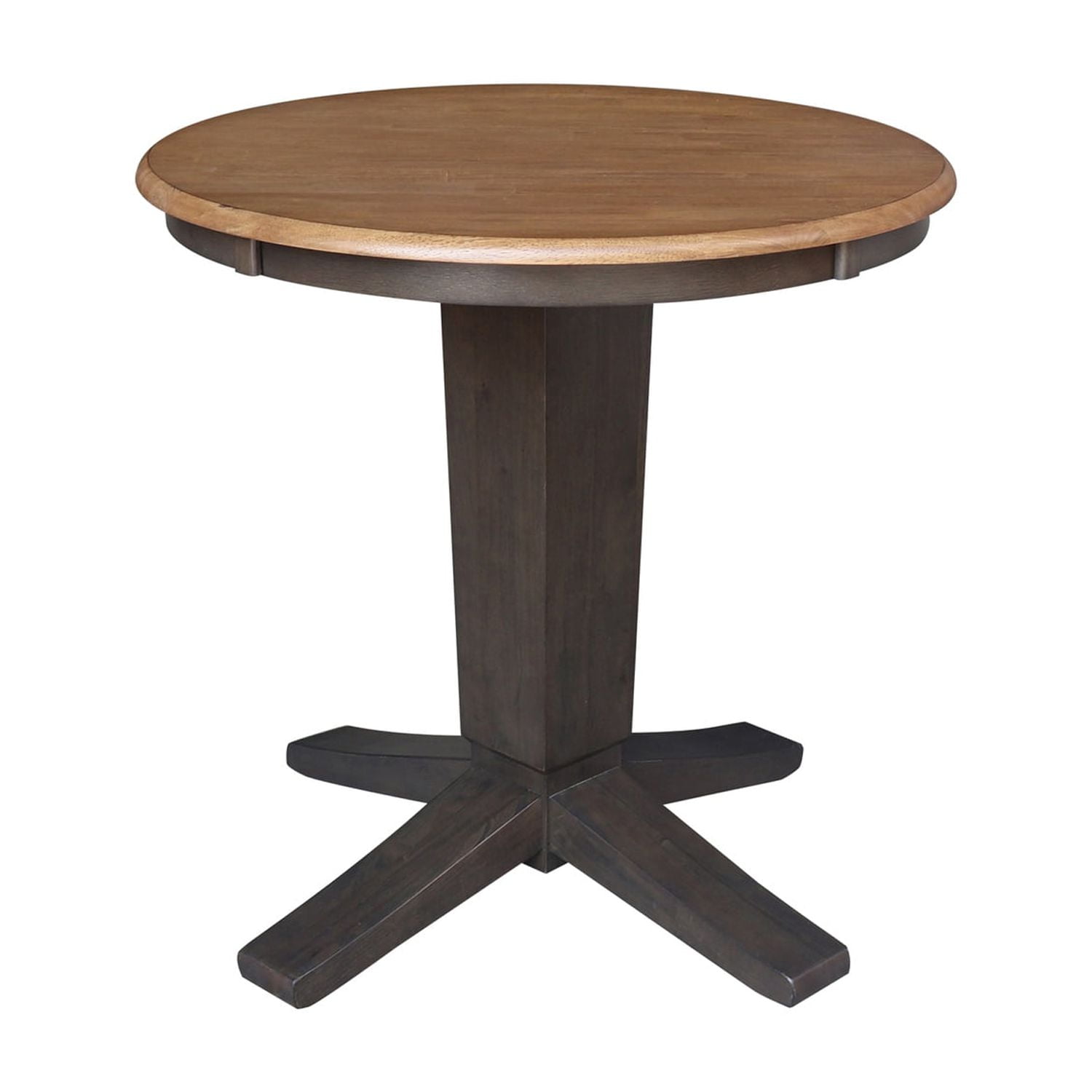30" Solid Wood Round Top Dining Table with 2 Dining Chairs - Walmart.com