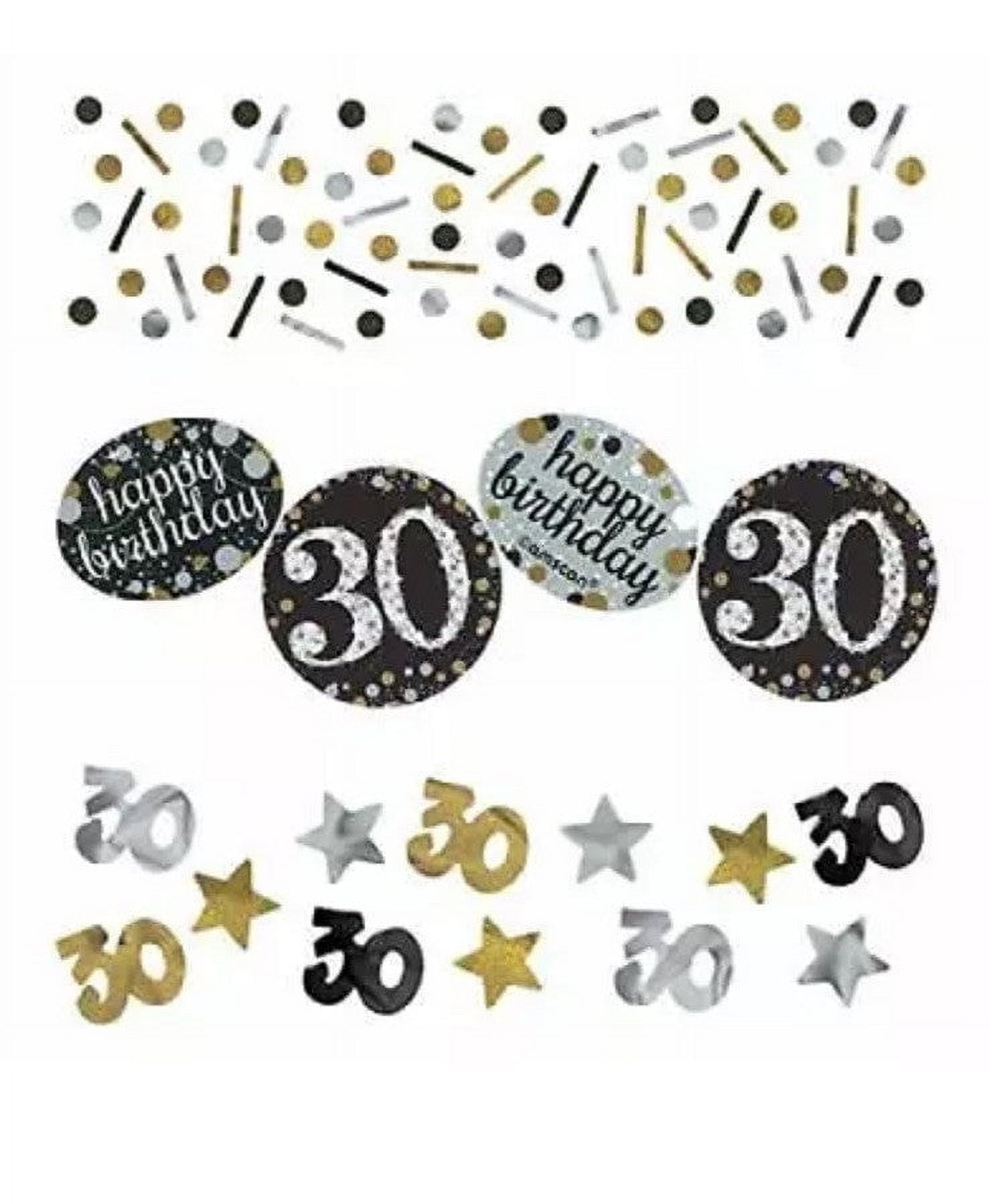 Amscan Gold Sparkling Confetti, 34-Piece, 3-Pack, New Year's - Walmart.com